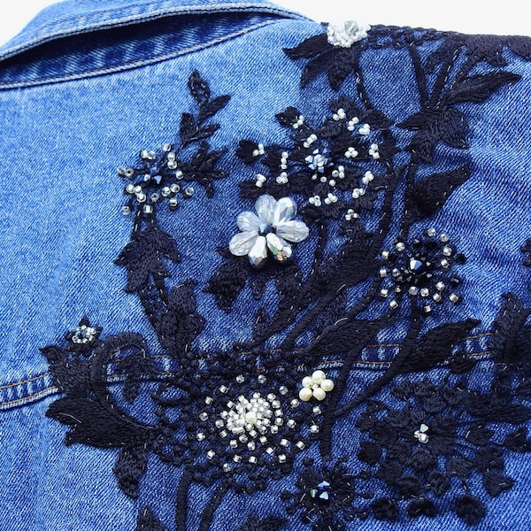 Embellished Jean Jackets - Etsy