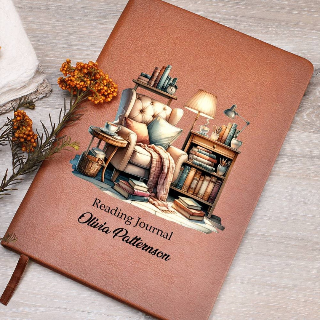 Personalized Reading Journal, Book Journal, Book Tracker, Book Rating ...