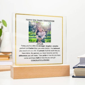 5th Grade Graduation Gift, Elementary School Graduation Gifts , End of ...