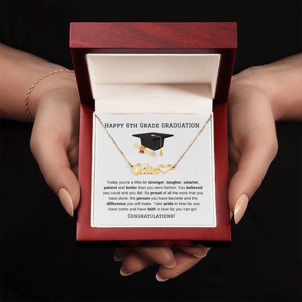6th Grade Graduation Card - Etsy