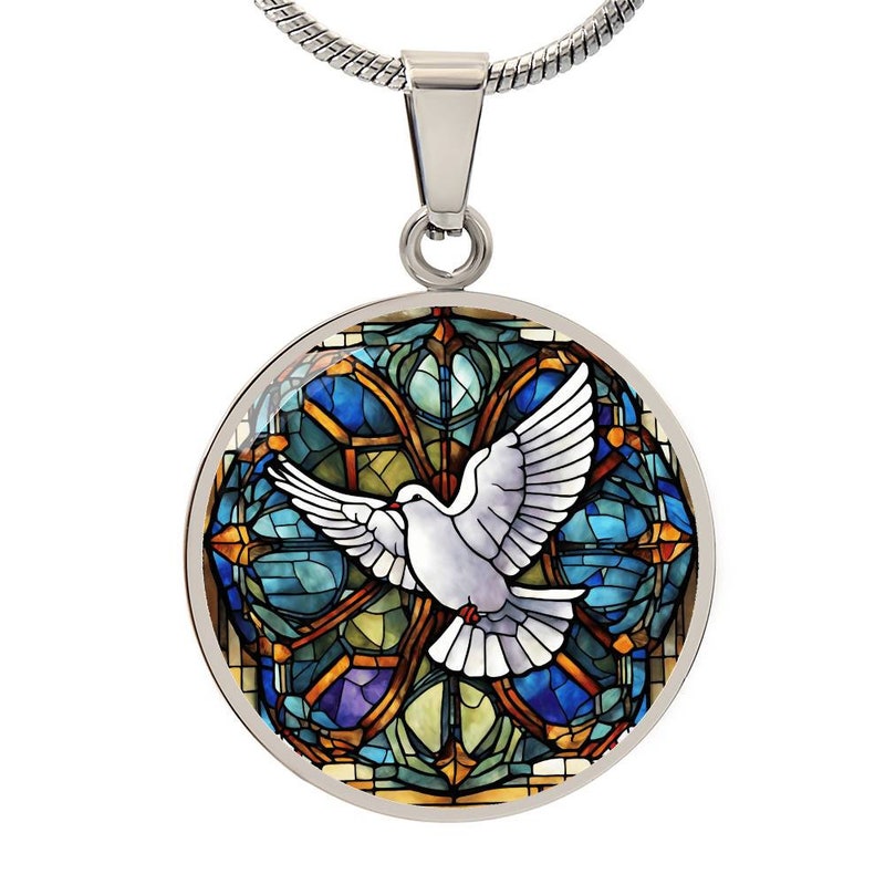 Dove Holy Spirit Silver - Etsy