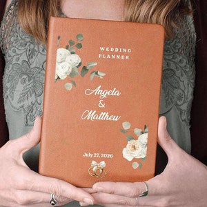 Personalized Wedding Planner, Wedding Notebook, Custom Journal for ...