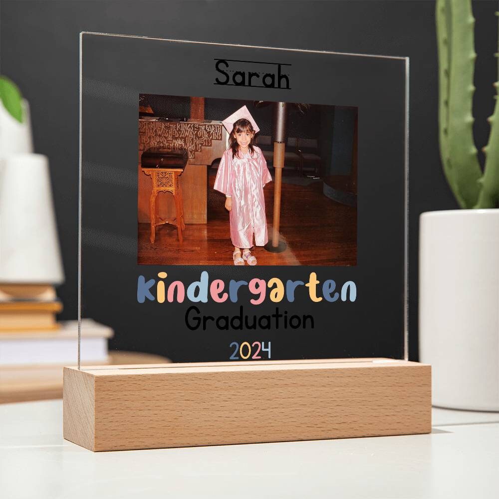 Personalized Kindergarten Graduation Sign, Class of 2036, Kindergarten ...