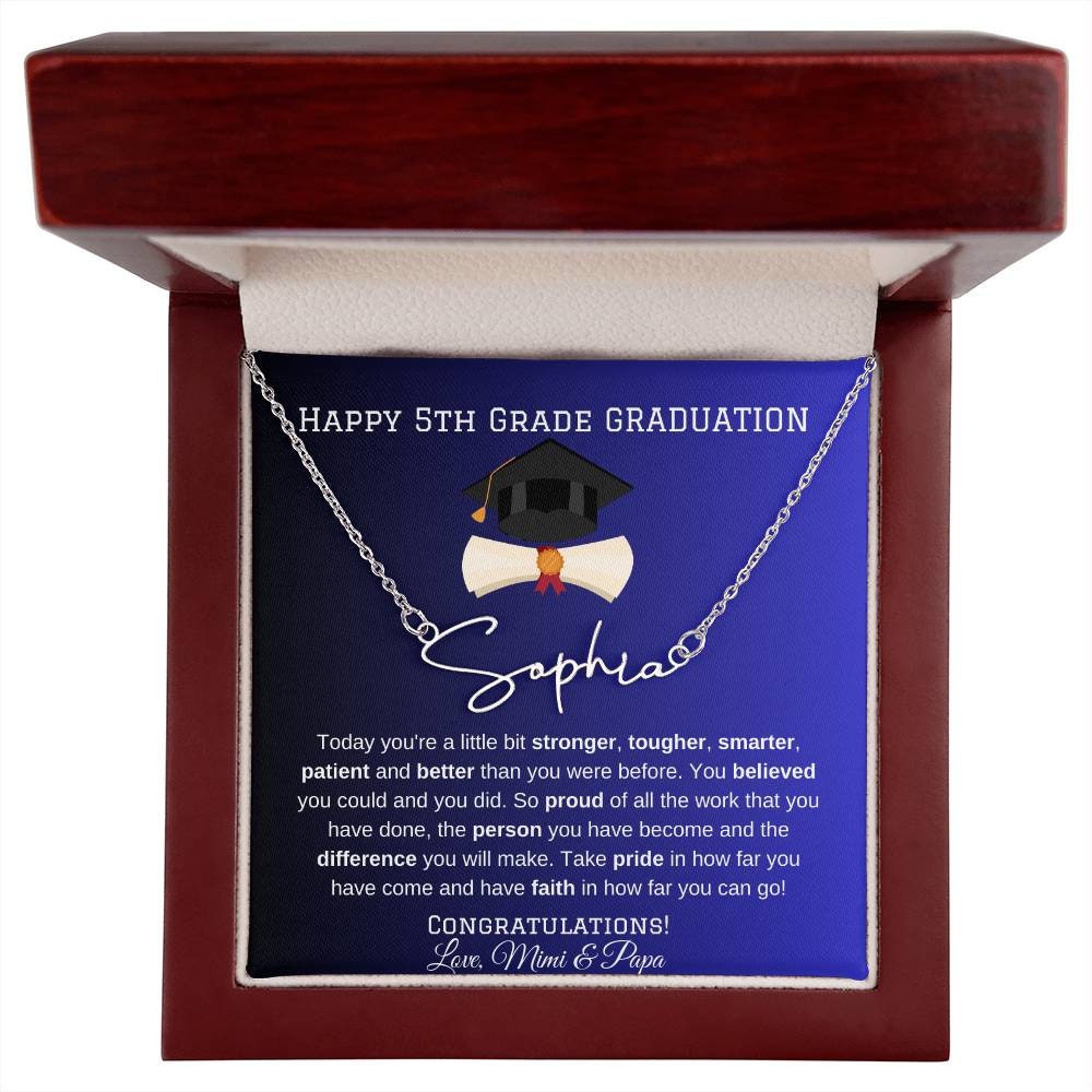 5th Grade Graduation Gift for Her, Elementary School Graduation Gift ...