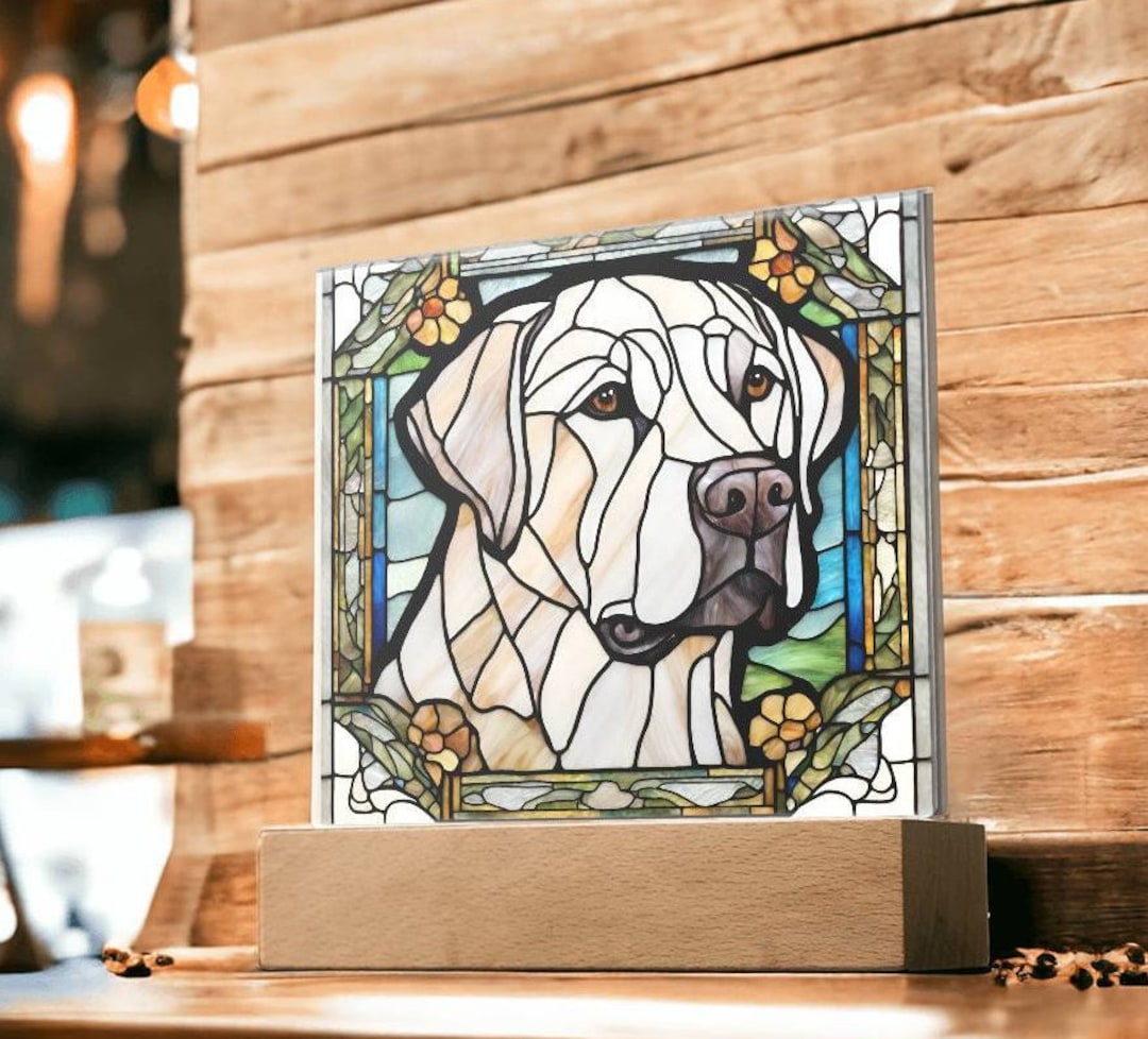 Cute Labrador Retriever Acrylic Plaque, Lab Mom Gift, Housewarming Gift ...