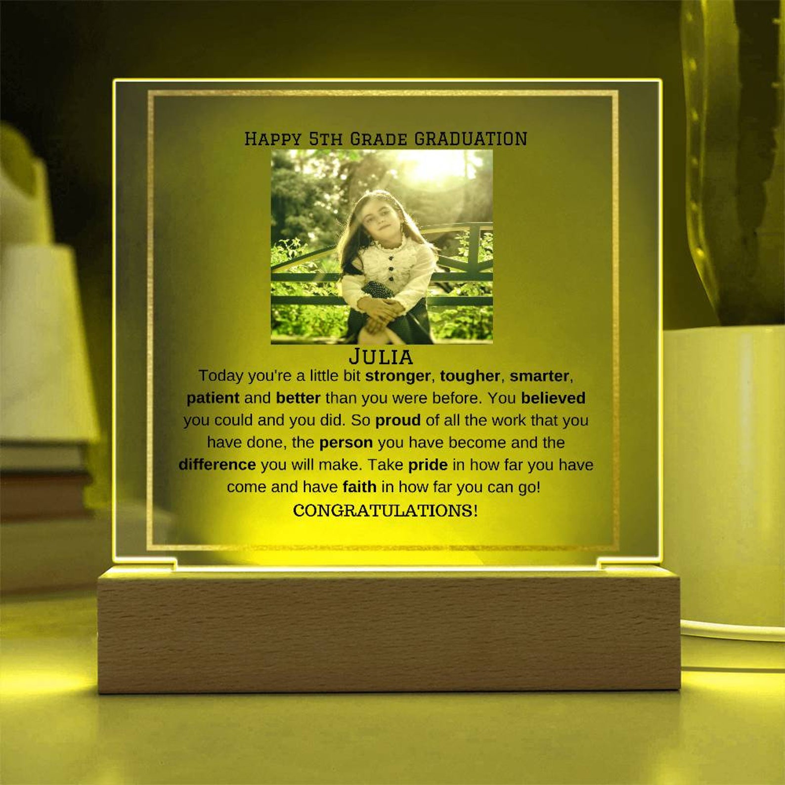 5th Grade Graduation Gift, Elementary School Graduation Gifts , End of ...