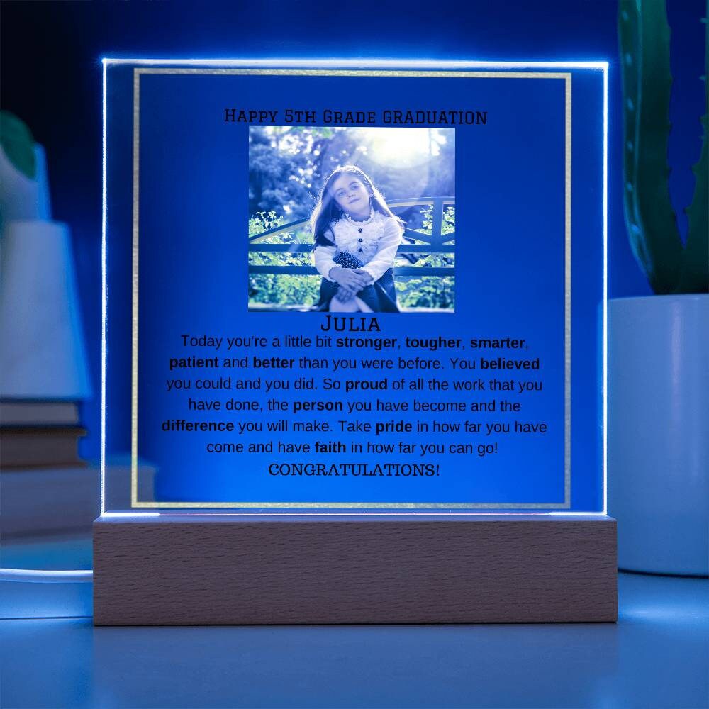 5th Grade Graduation Gift, Elementary School Graduation Gifts , End of ...