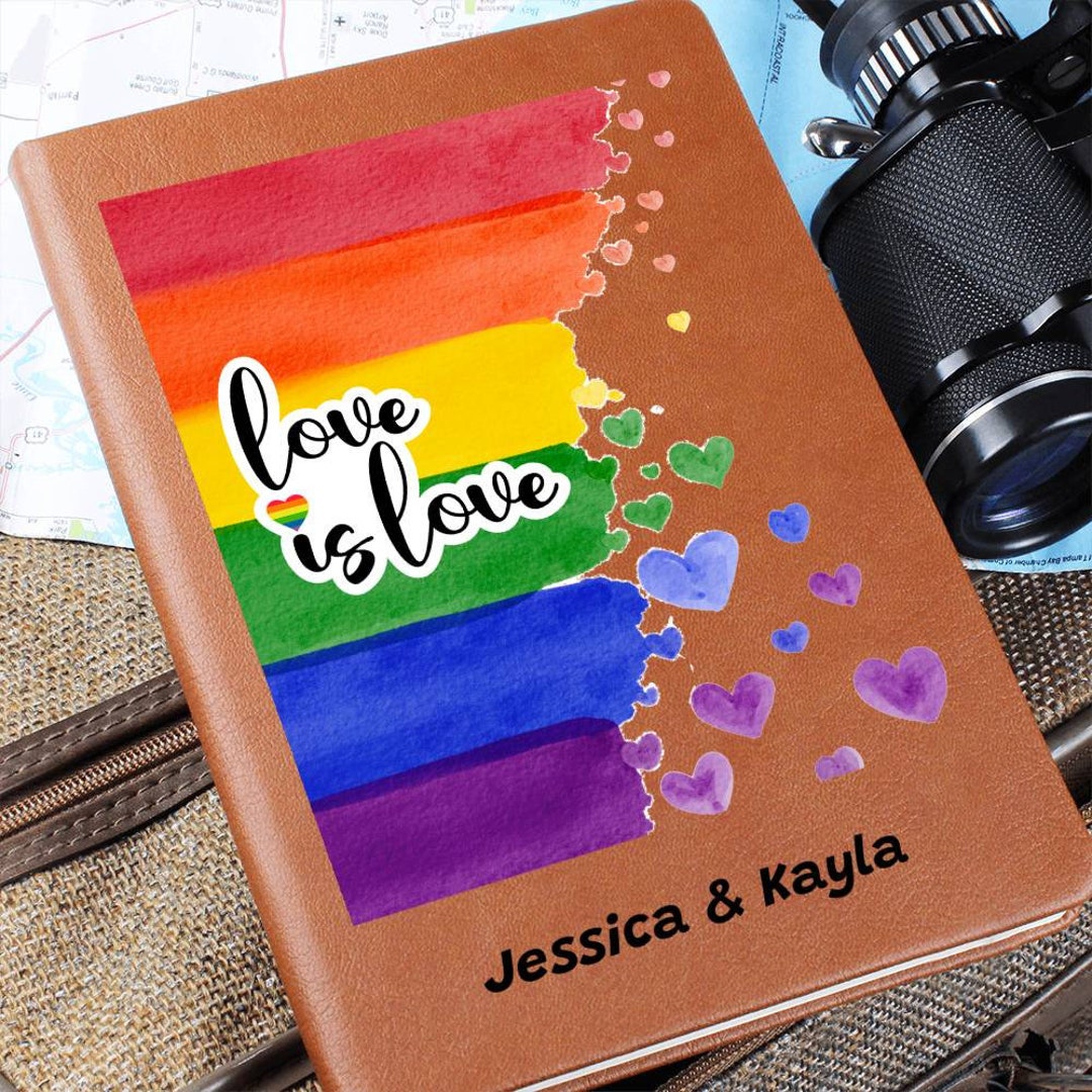 Pride Journal, Pride Month, LGBTQ Journal, Pride Gift, Pride Notebook ...