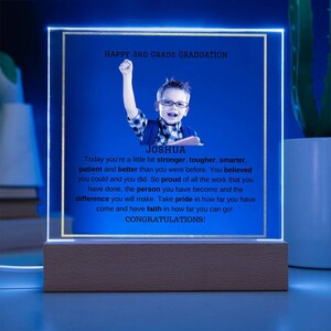 Graduation Gift, Graduation Plaque, Middle School Graduation, 1st 2nd ...