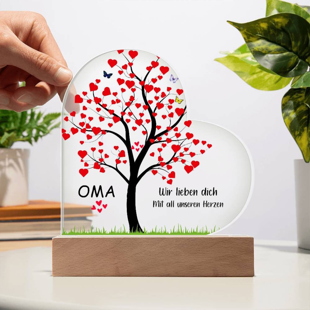 Oma Gift, Oma Sign, Mother's Day Gift for Oma, Personalized Mothers Day ...