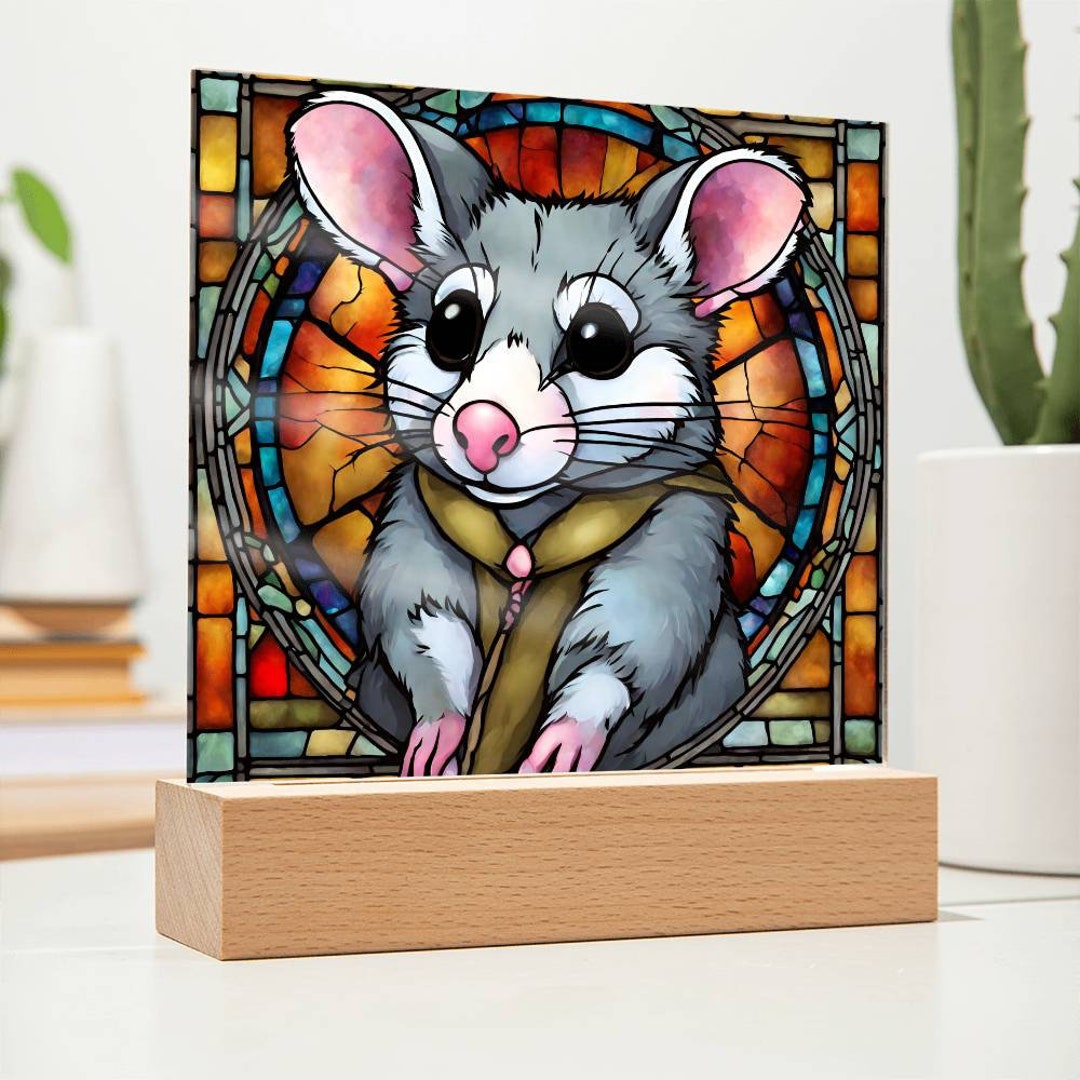 Opossum Gift, Possum Lover Gift, Gift for Friend, Housewarming Gift ...