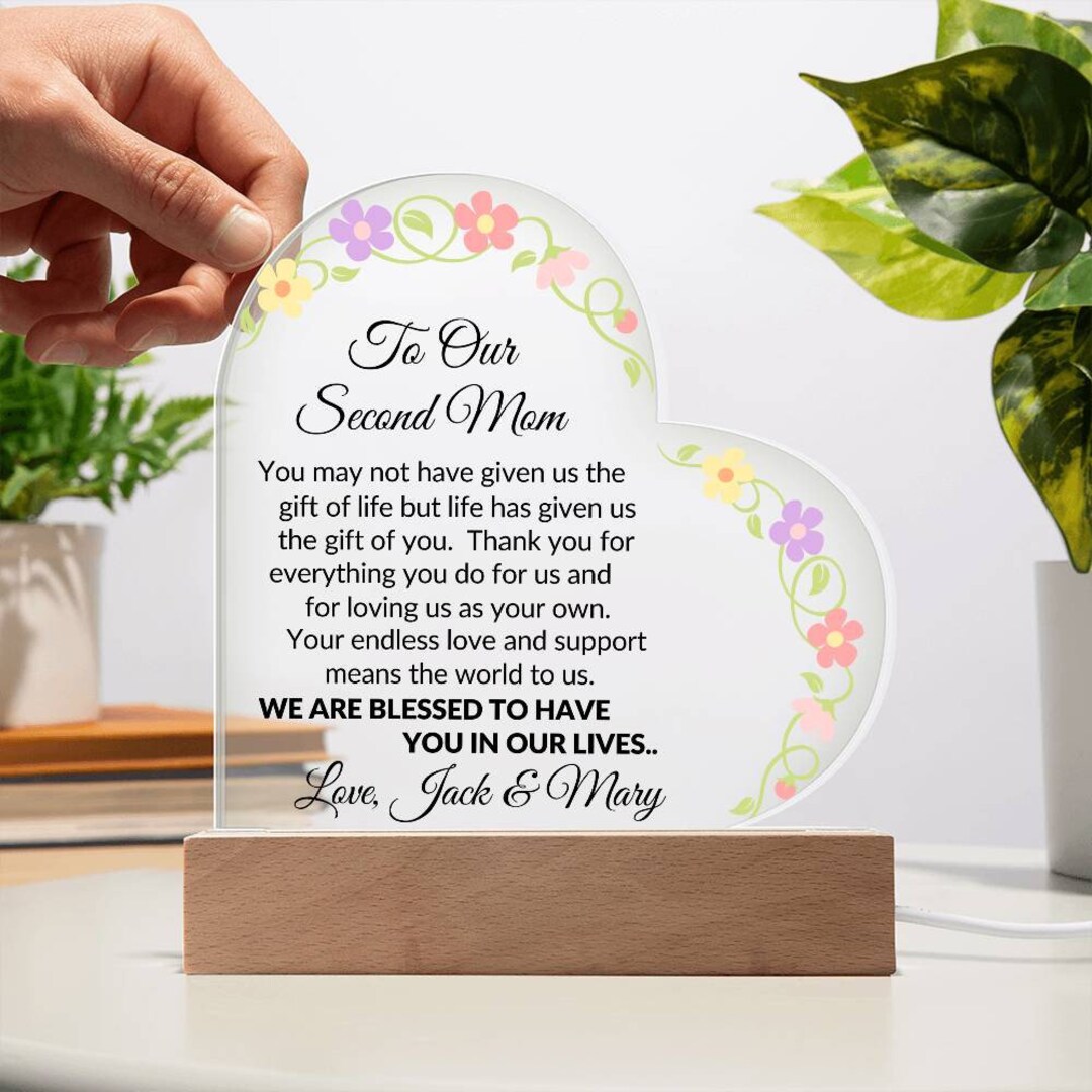 Mothers Day Gifts for Stepmom, Gift for Bonus Mom, Christmas Gifts for ...