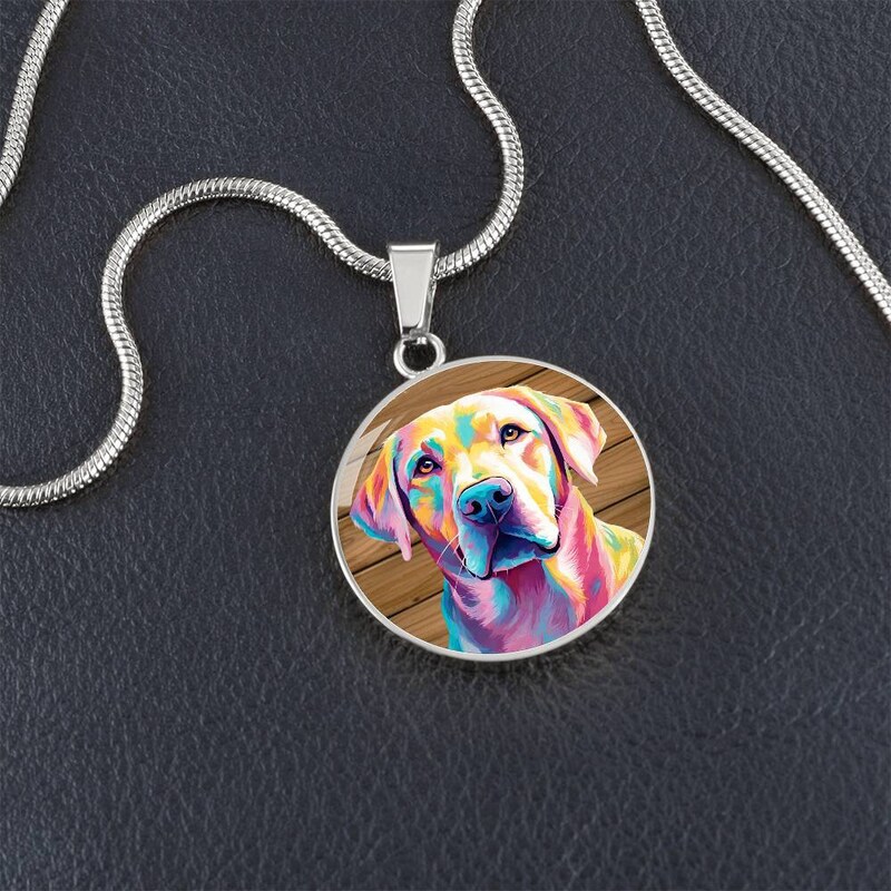 Labrador Necklace - Etsy UK