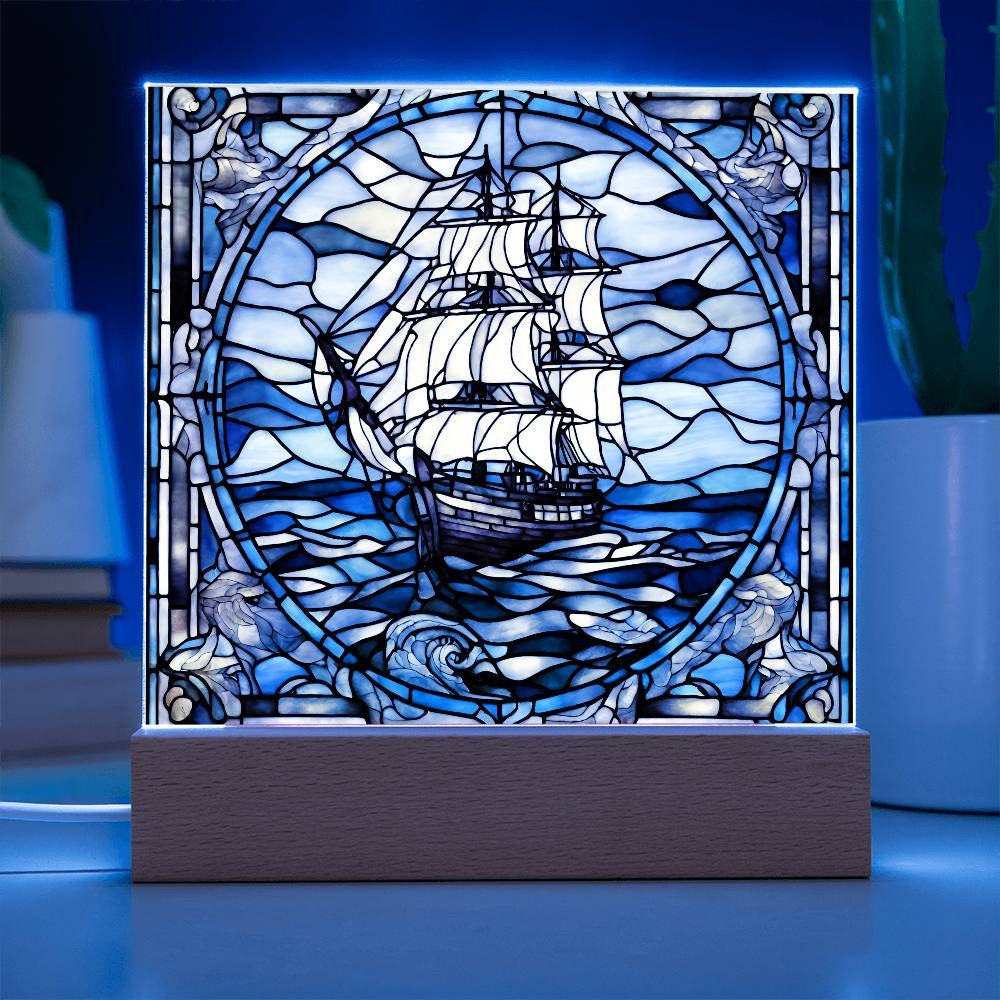 Nautical Decor, Housewarming Gift, Ship, Sailboat, Gift for Boater ...