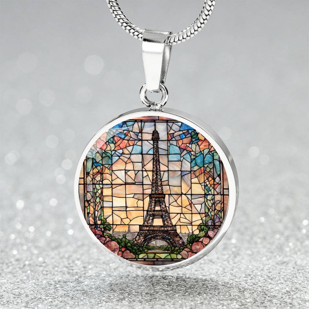 Eiffel Tower Paris Necklace, Paris Jewelry, Paris Themed Gifts ...