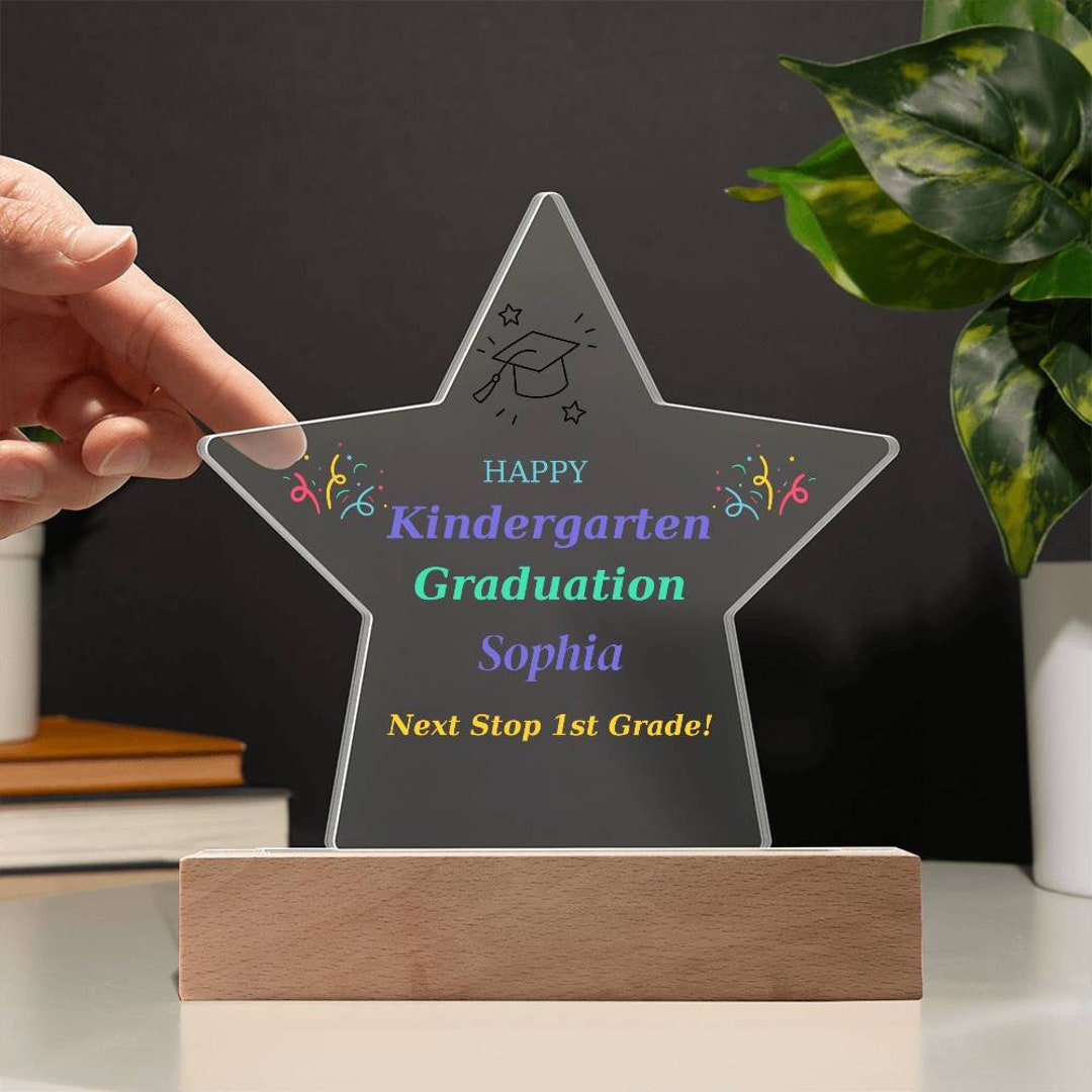 Kindergarten Graduation, Kindergarten Gifts, Kinder Graduation, K Grad ...