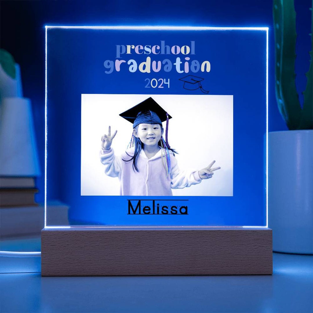 Preschool Graduation, LED Acrylic Plaque, Pre-k Grad, Last Day of ...