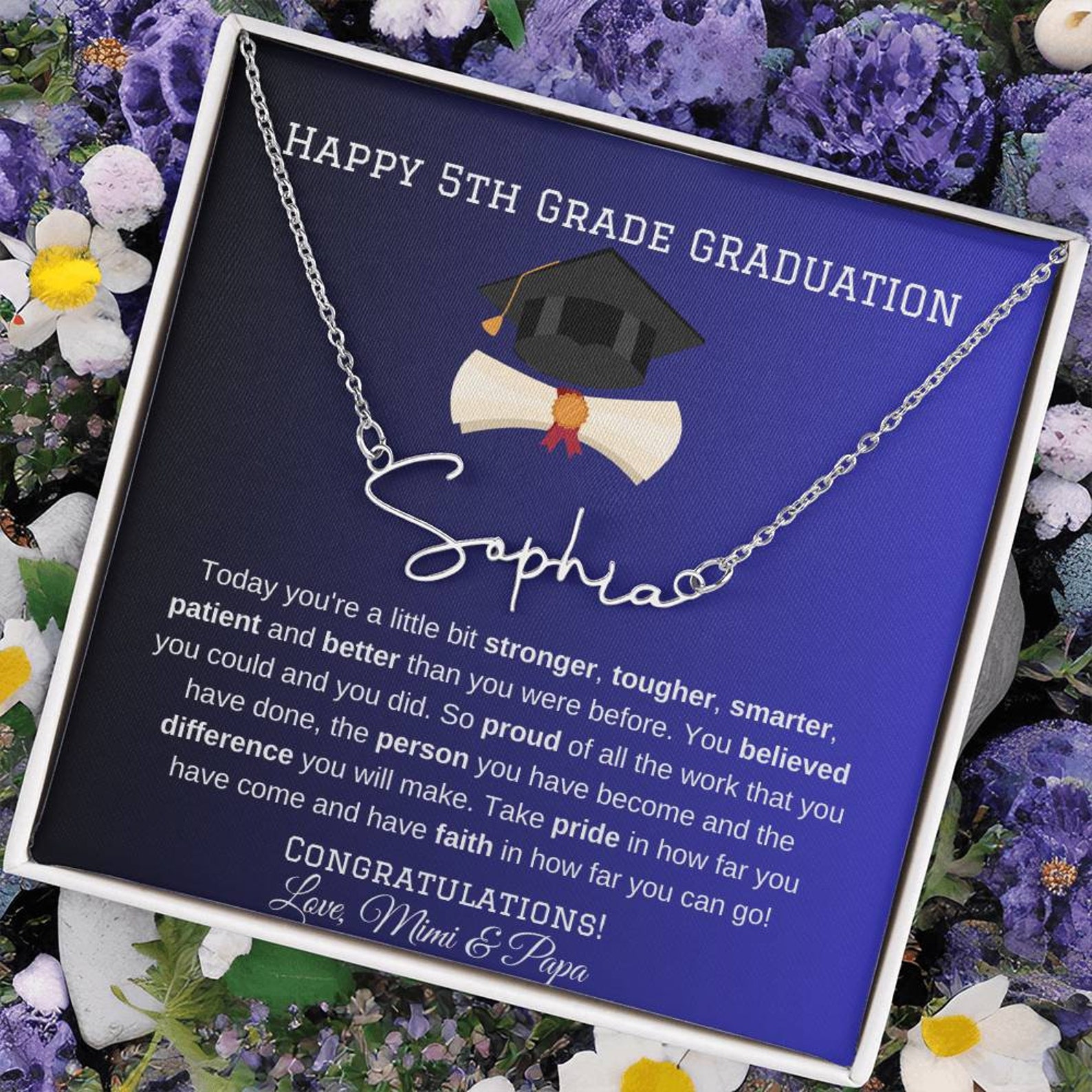 5th Grade Graduation Gift for Her, Elementary School Graduation Gift ...