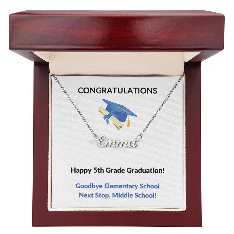 5th Grade Graduation Gift for Her, Elementary School Graduation Gift ...