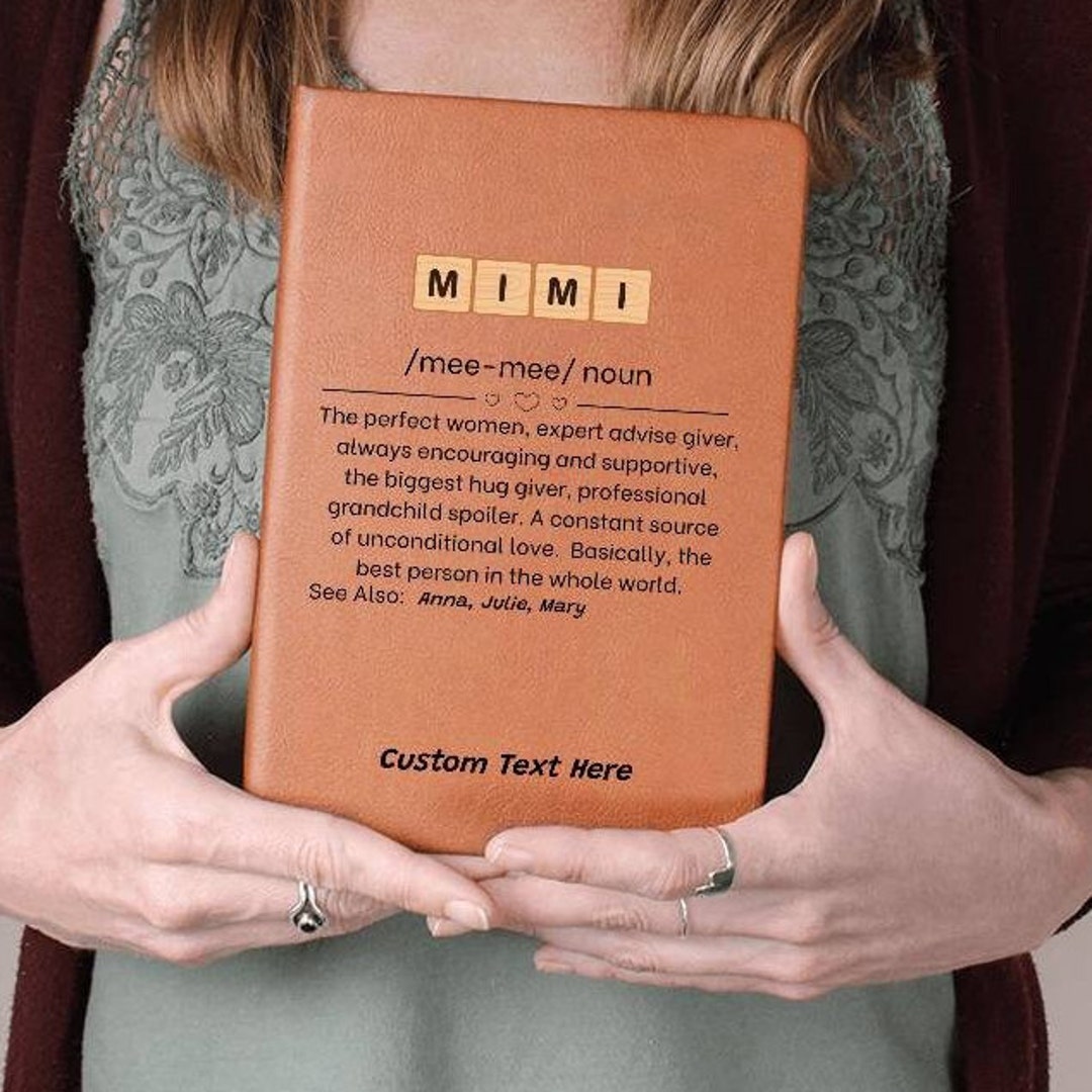 Mimi Definition Journal for Grandma, Mimi Journal, Mimi Gift for Mother ...