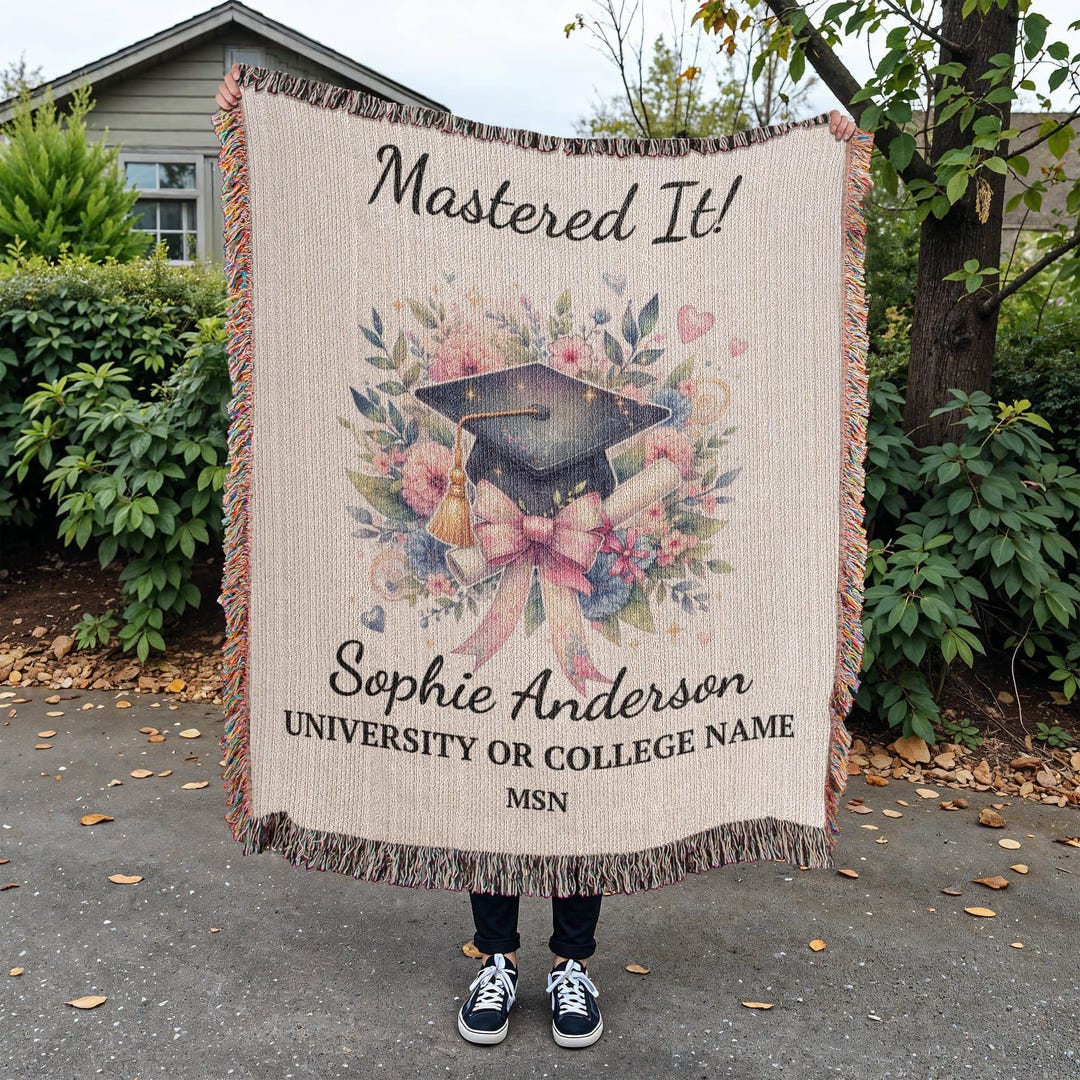 Personalized Masters Degree Graduation Gift for Daughter, Mastered It ...