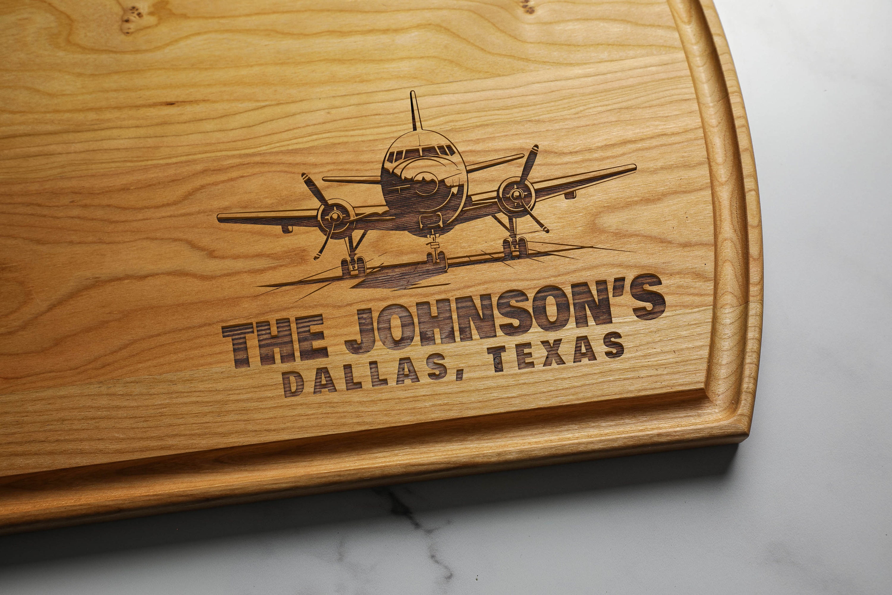 Aviation Pilot Cutting Board Pilot Cutting Board Custom Pilot Gift ...