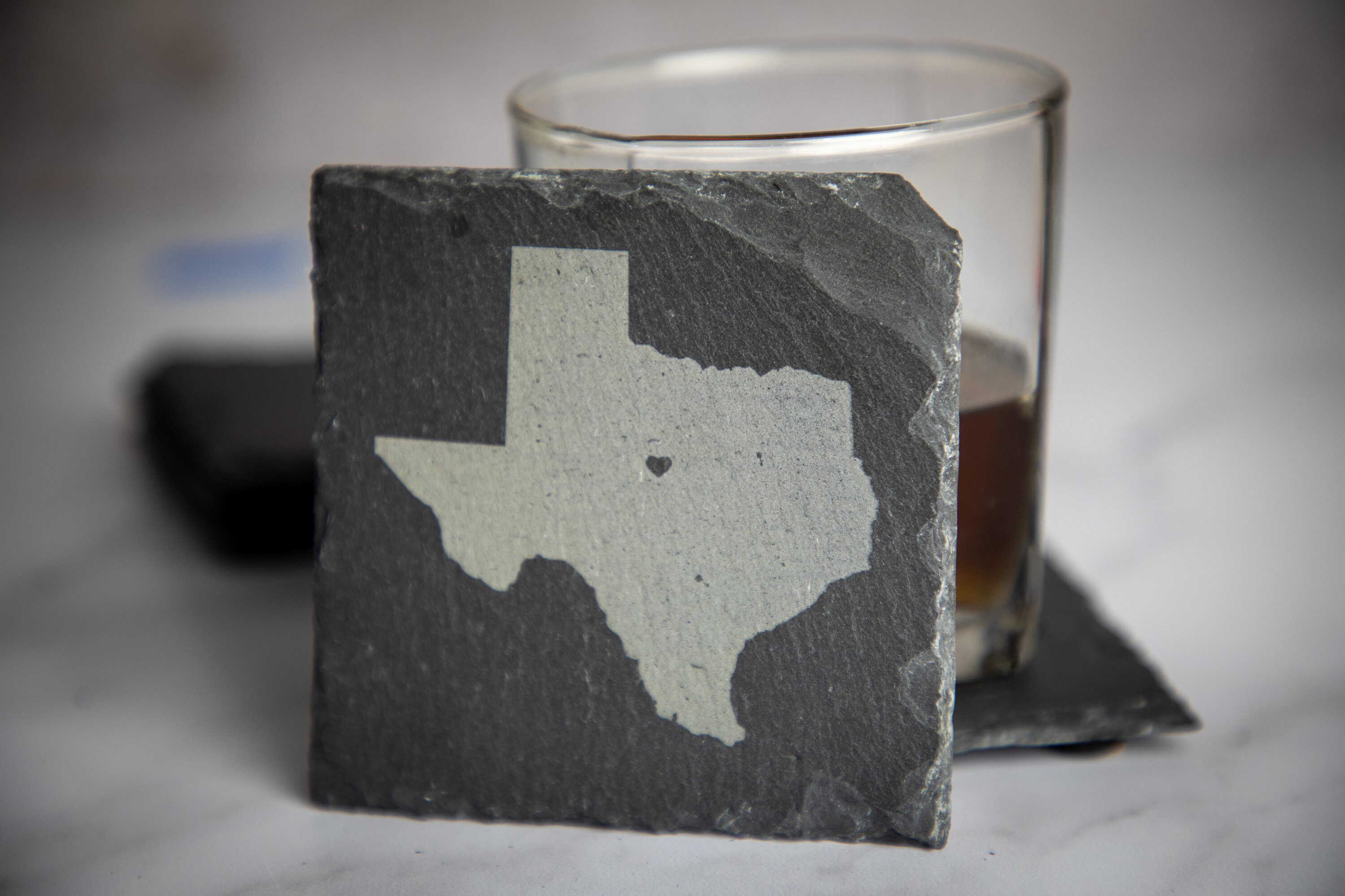 Custom State Coaster, Custom Coaster, State With Heart, Custom Location ...