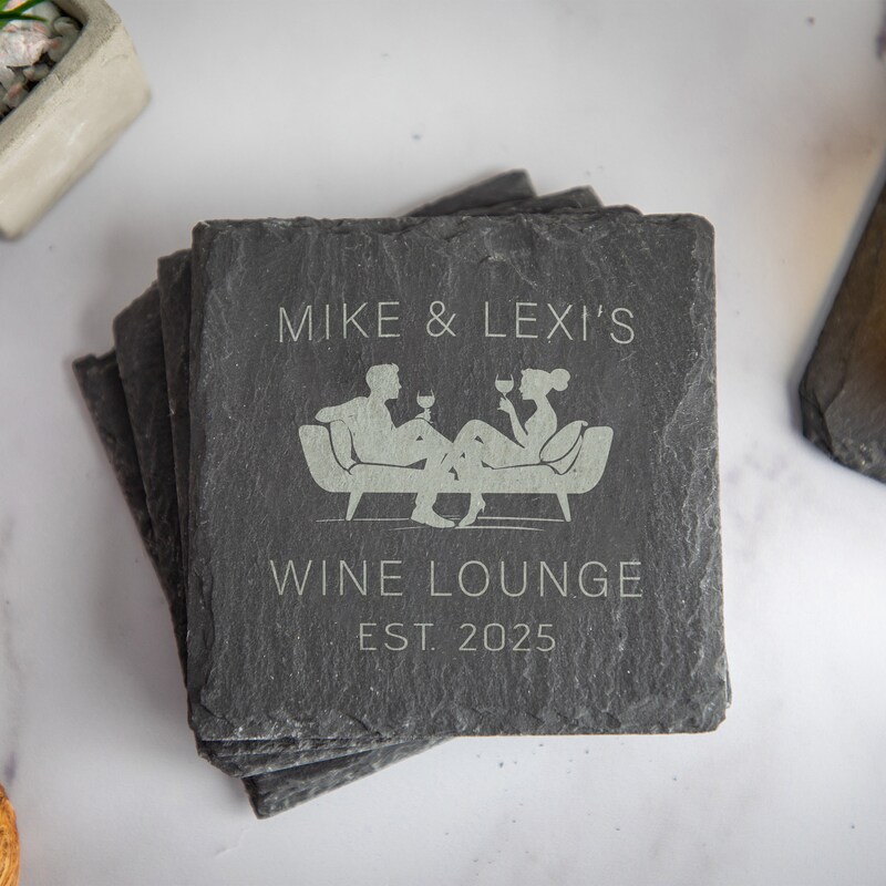 Wine Glass Coaster - Etsy