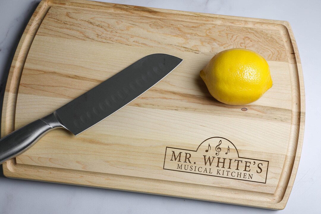 Musical Kitchen Cutting Board - Music Teacher Present - School Music ...
