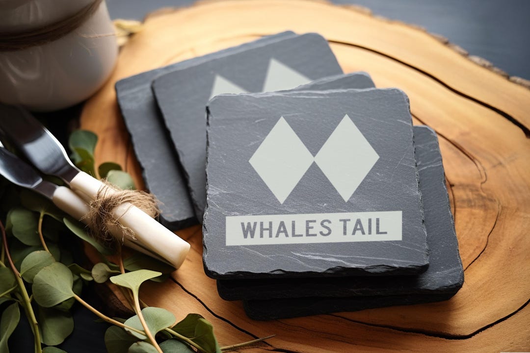 Personalized Slate Ski Trail Coaster Set: Ski Cabin Decor - Etsy