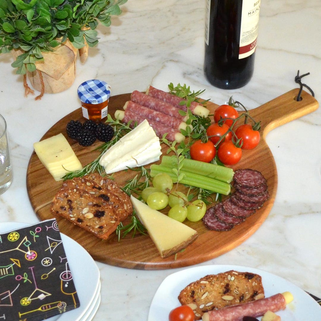 Purdue Boilermakers Acacia Charcuterie Board. Unique Alumni Gift ...