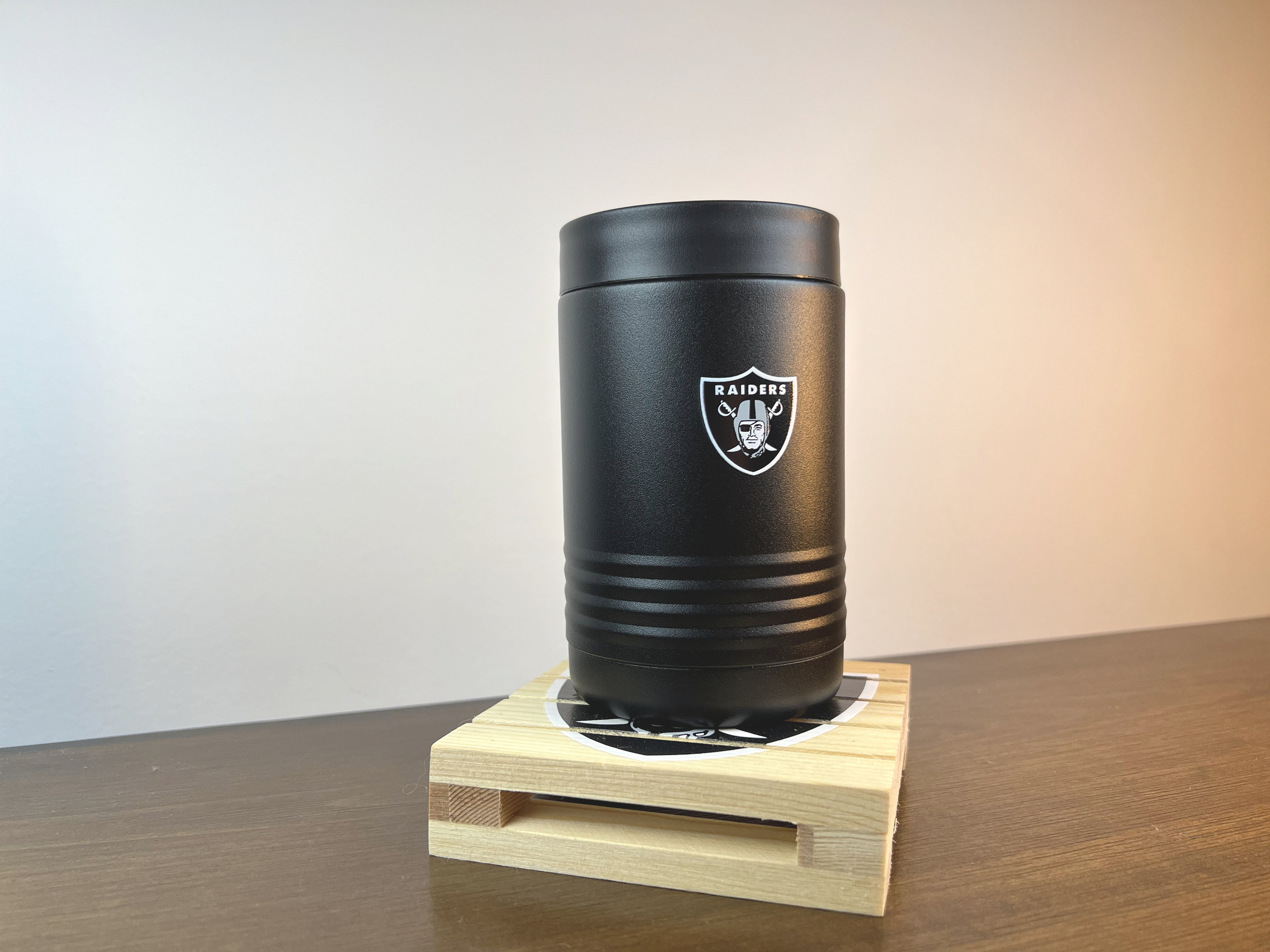 Football Team Metal Can Cooler Custom Printed 20 Oz. Polar Camel 12oz ...