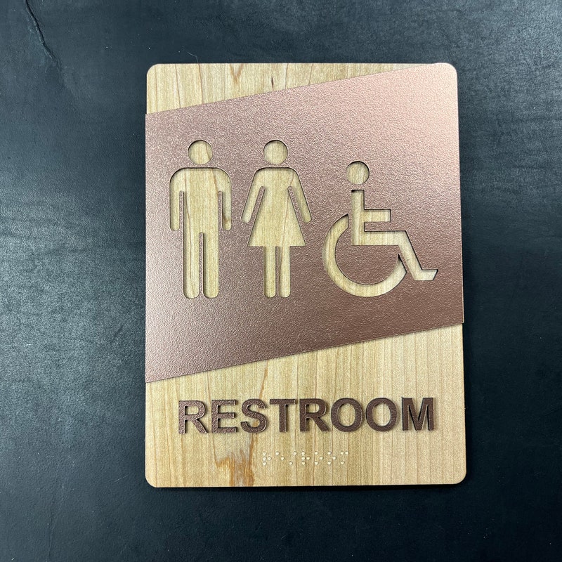 Copper Wood Sign - Etsy