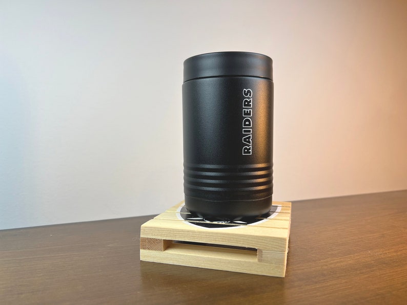 Football Team Metal Can Cooler Custom Printed 20 Oz. Polar Camel 12oz ...