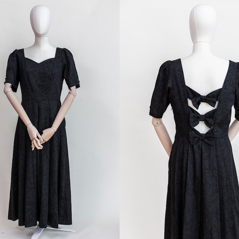 Gothic Black Puffy Dress - Etsy