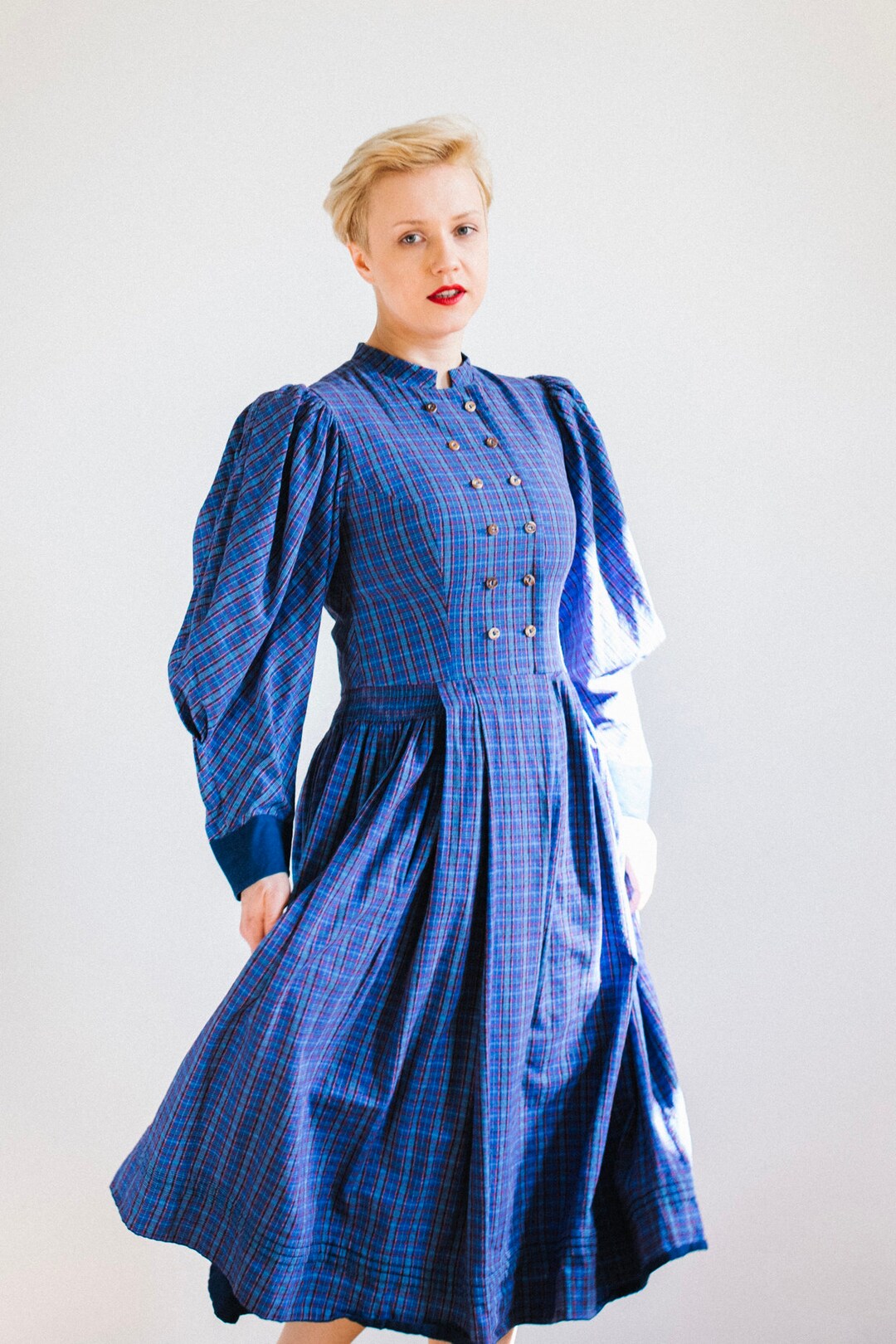 Vintage Austrian Apron Dress Cottagecore Midi Folk Dress Size S - Etsy