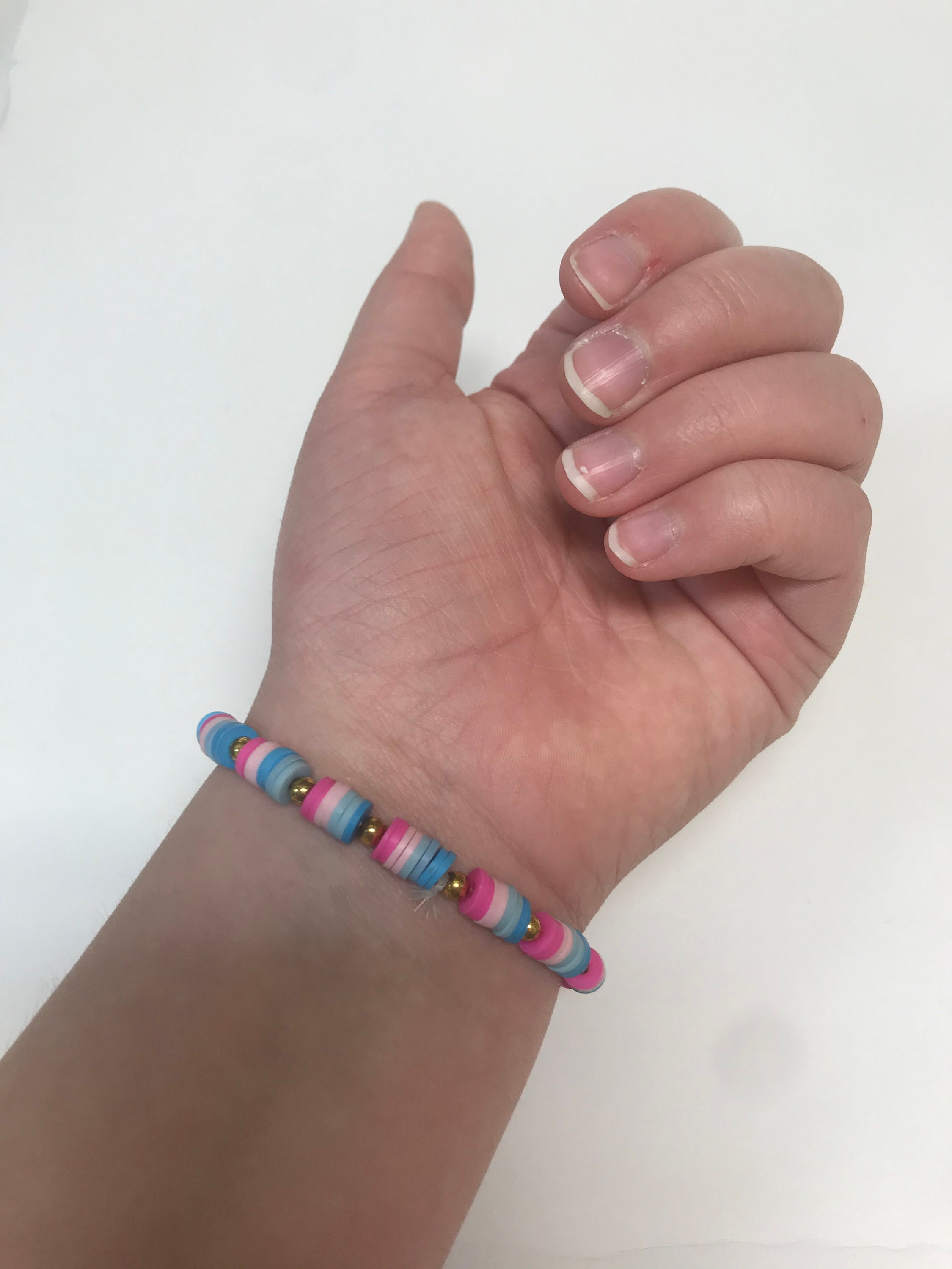 The Mixed Blue and Pink Bracelet!! |cute Bracelets| Trendy Bracelets ...