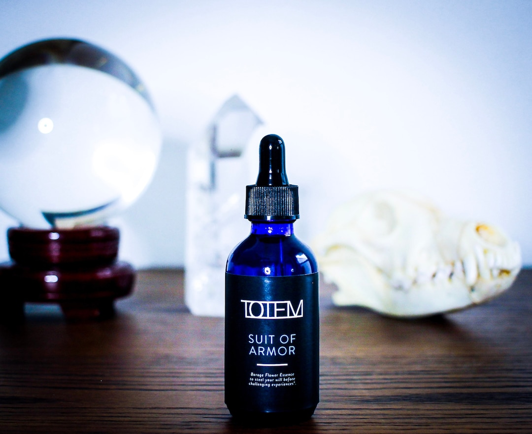 TOTEM Flower Essence: Suit of Armor - Etsy