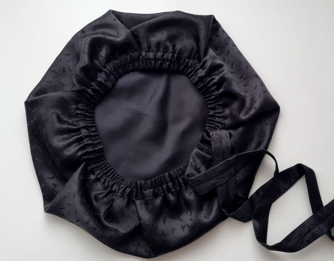 New Collection ADULT Satin Bonnet, PREMIUM QUALITY, Large Capacity ...