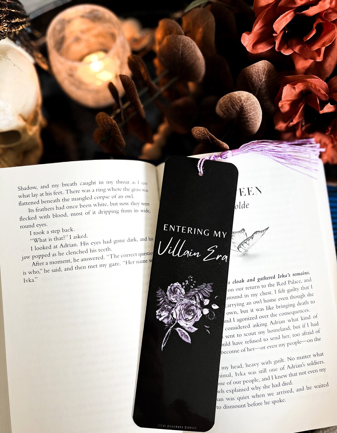 Villain Era Bookmark Dark Romance Readers Laminated Gifts for Readers ...