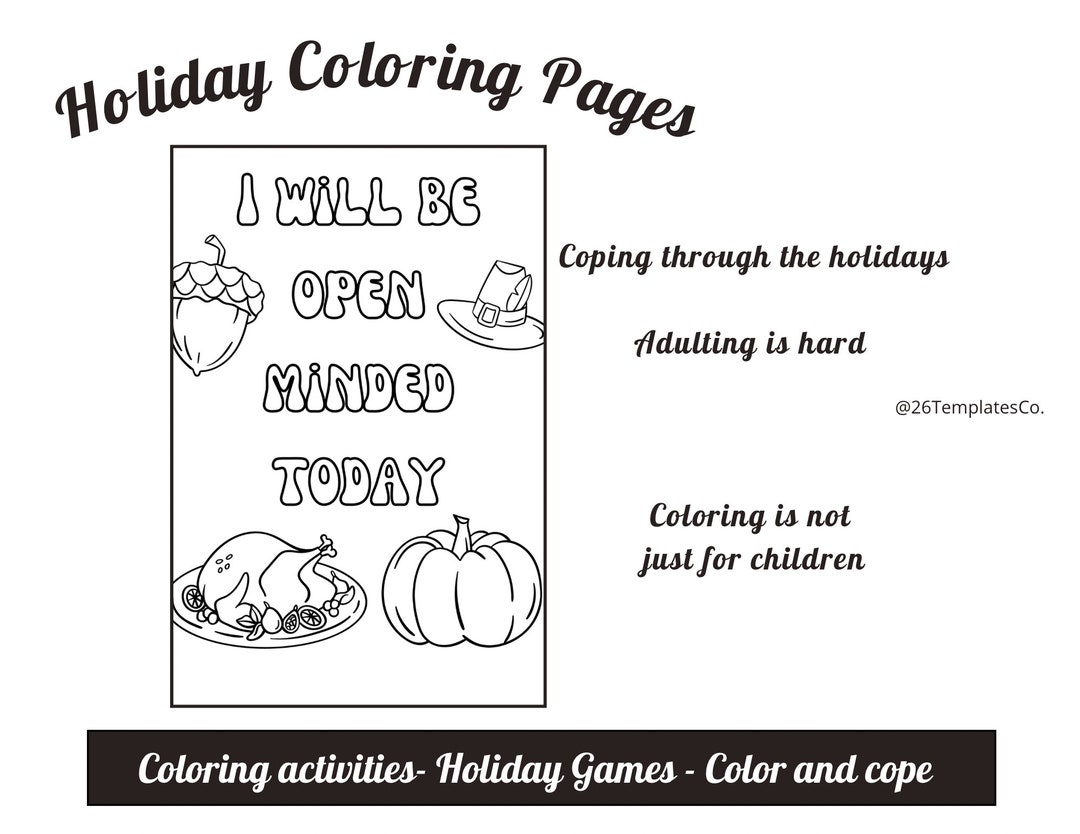 Holiday Coloring Pages, Adult Coloring, Christmas Coloring Pages ...