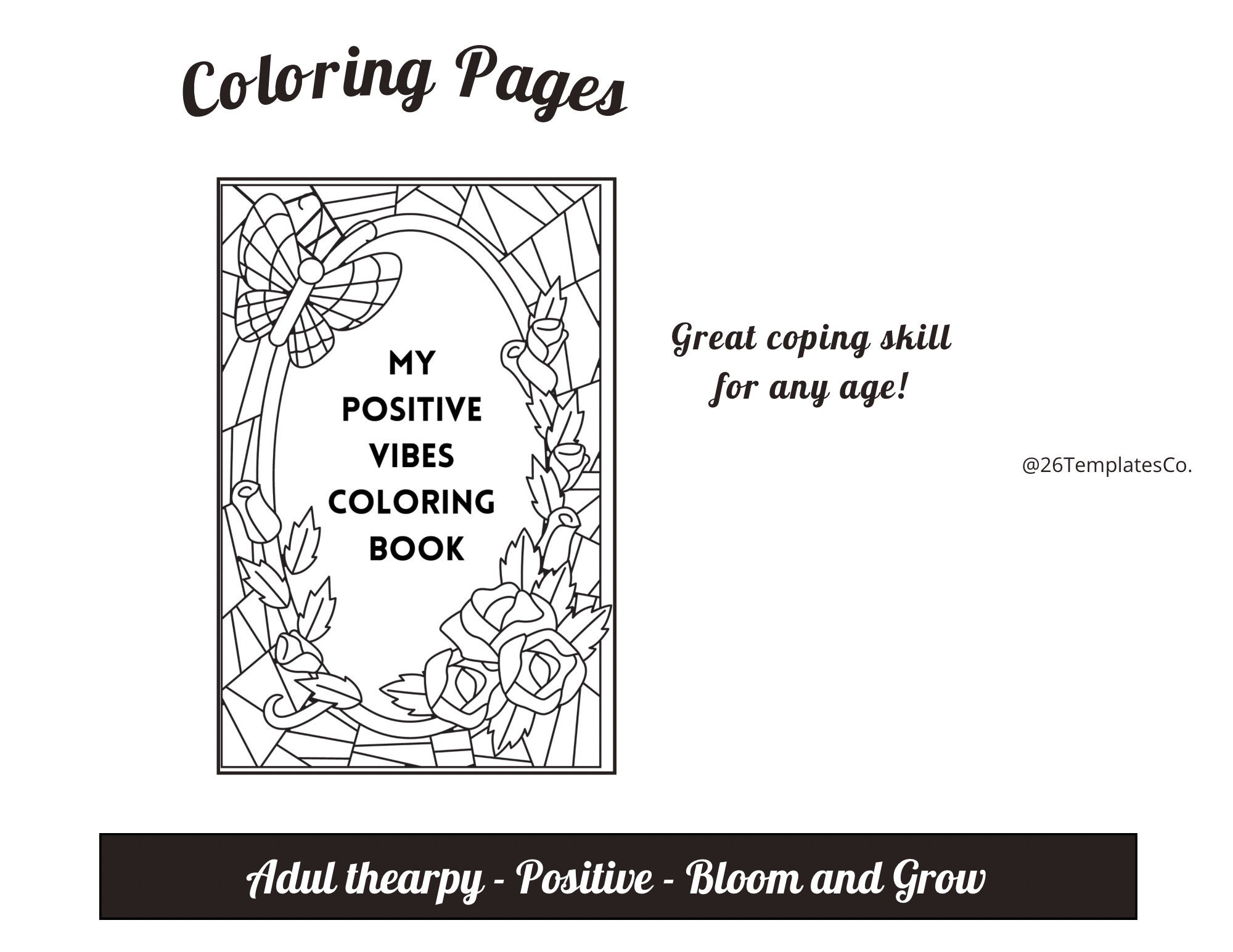 Coloring in the Ultimate Color Book for Adults, Teenagers, and Self ...