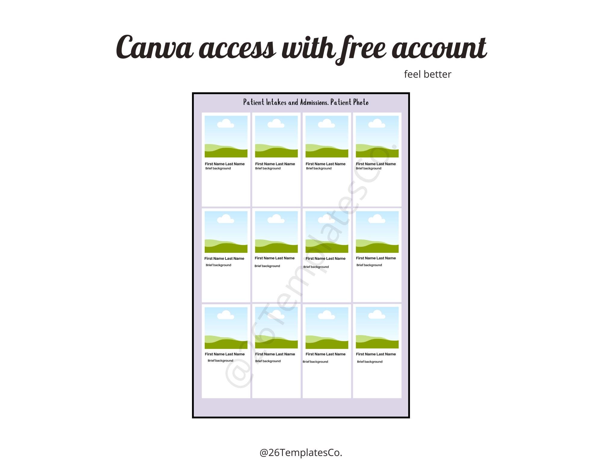Editable Case Note Templates: Therapist & Progress Notes (canva PDF) - Etsy
