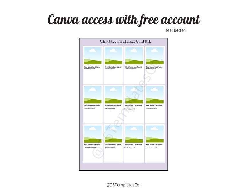 Editable Case Note Templates: Therapist & Progress Notes (canva PDF) - Etsy