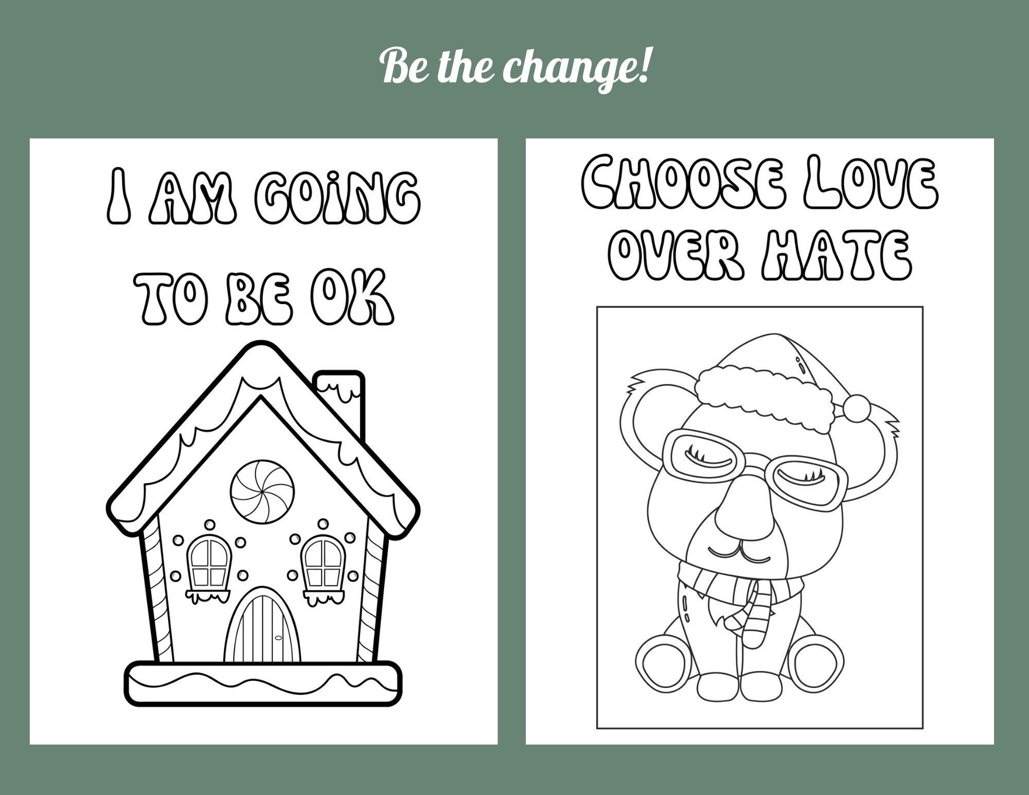 Holiday Coloring Pages, Adult Coloring, Christmas Coloring Pages ...