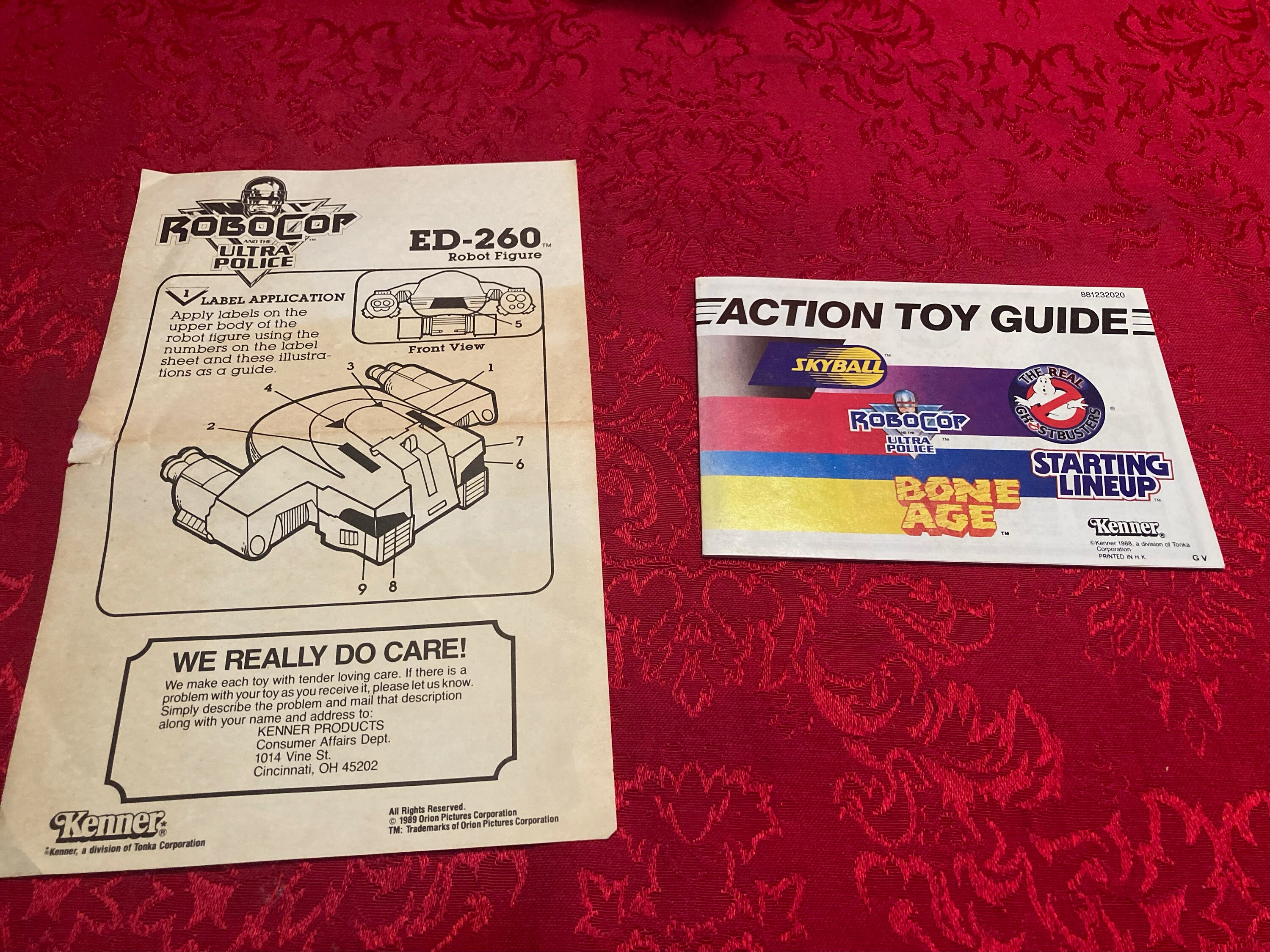 Vintage Robocop ED-290 Action Figure in Box Kenner 1988 197 - Etsy