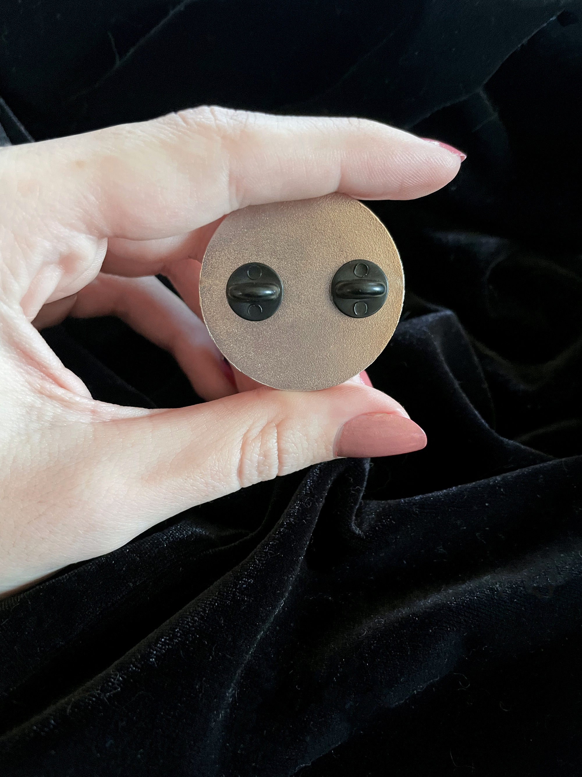 Void Enamel Pin Space Pin Witchy Pin Goth Pin Black - Etsy