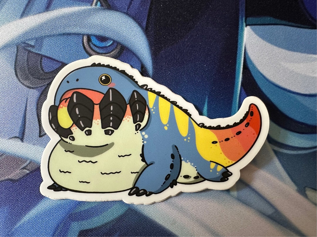 Monster Hunter Dodogama Matte Vinyl 8cm X 5cm Stickers - Etsy