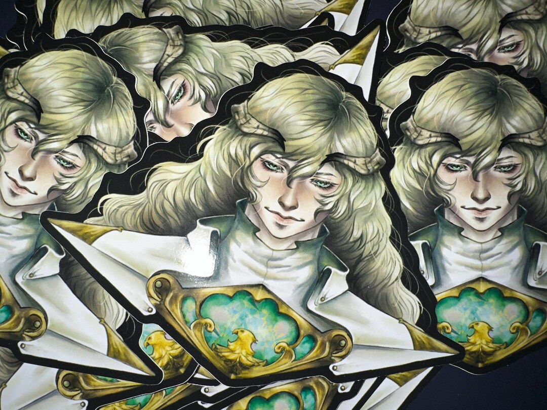 Metaphor Refantazio Louis Guiabern 10cm X 10cm Gloss Vinyl Stickers - Etsy