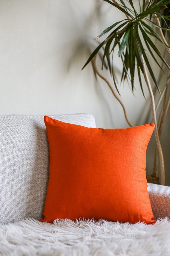 Bright Orange Cushion Covers | atelier-yuwa.ciao.jp